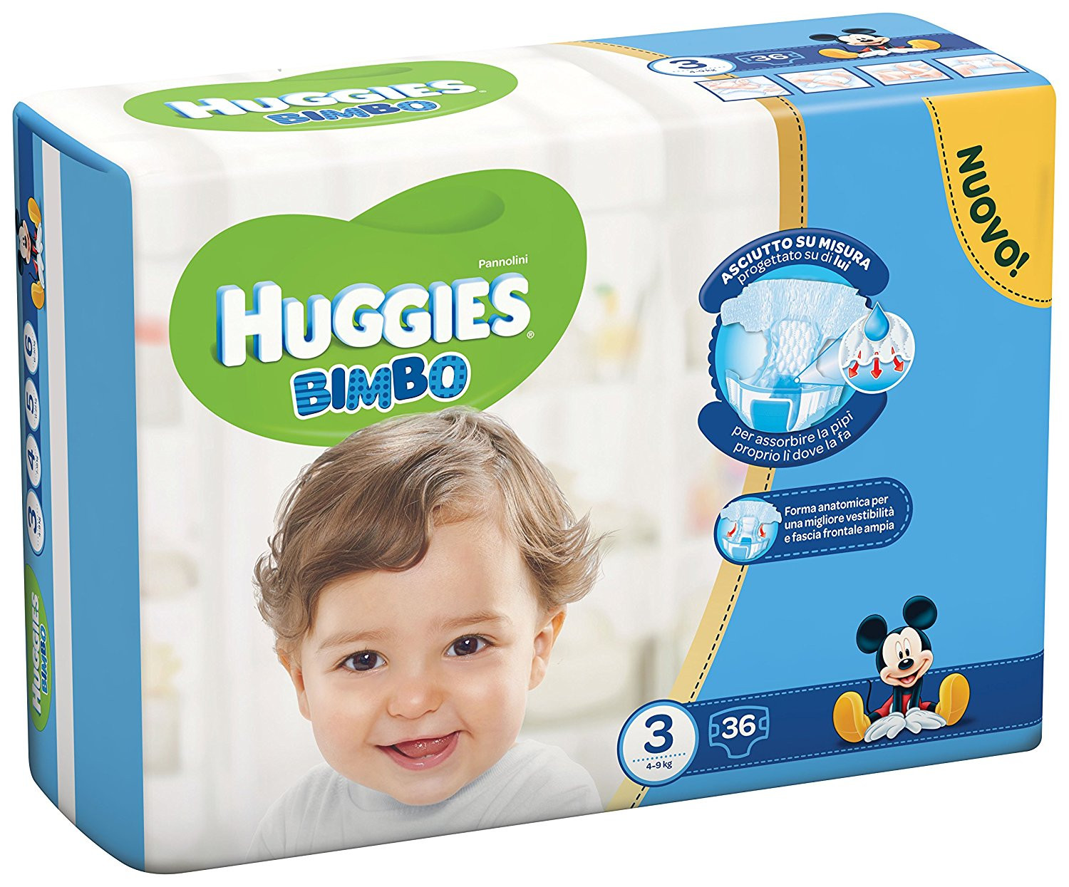 Pannolini Bimbo Taglia 3 4-9kg Huggies : Recensioni