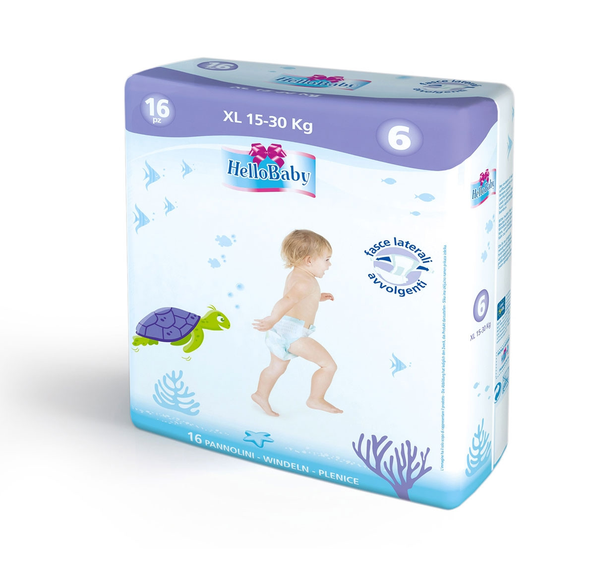Pannolini Hello Baby taglia XL 16-30kg Eurospin : Recensioni