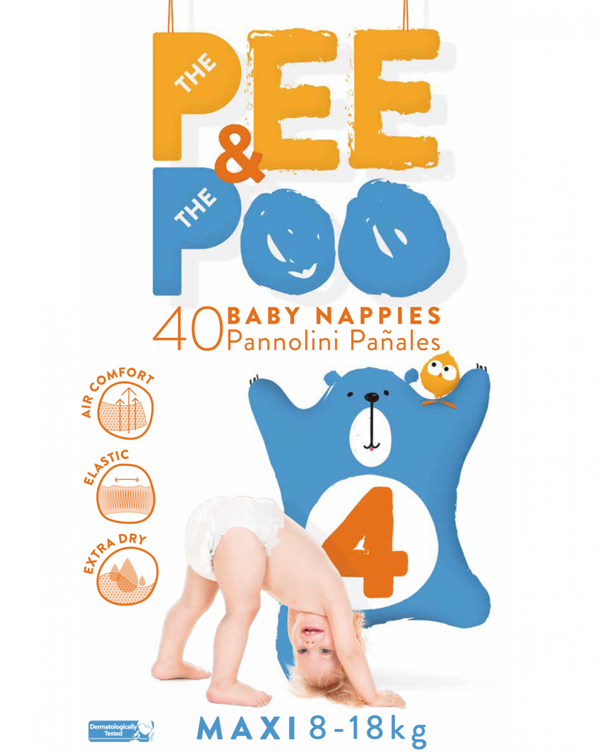 Pannolini The Pee & The Poo Maxi 8-18 kg Prenatal : Recensioni