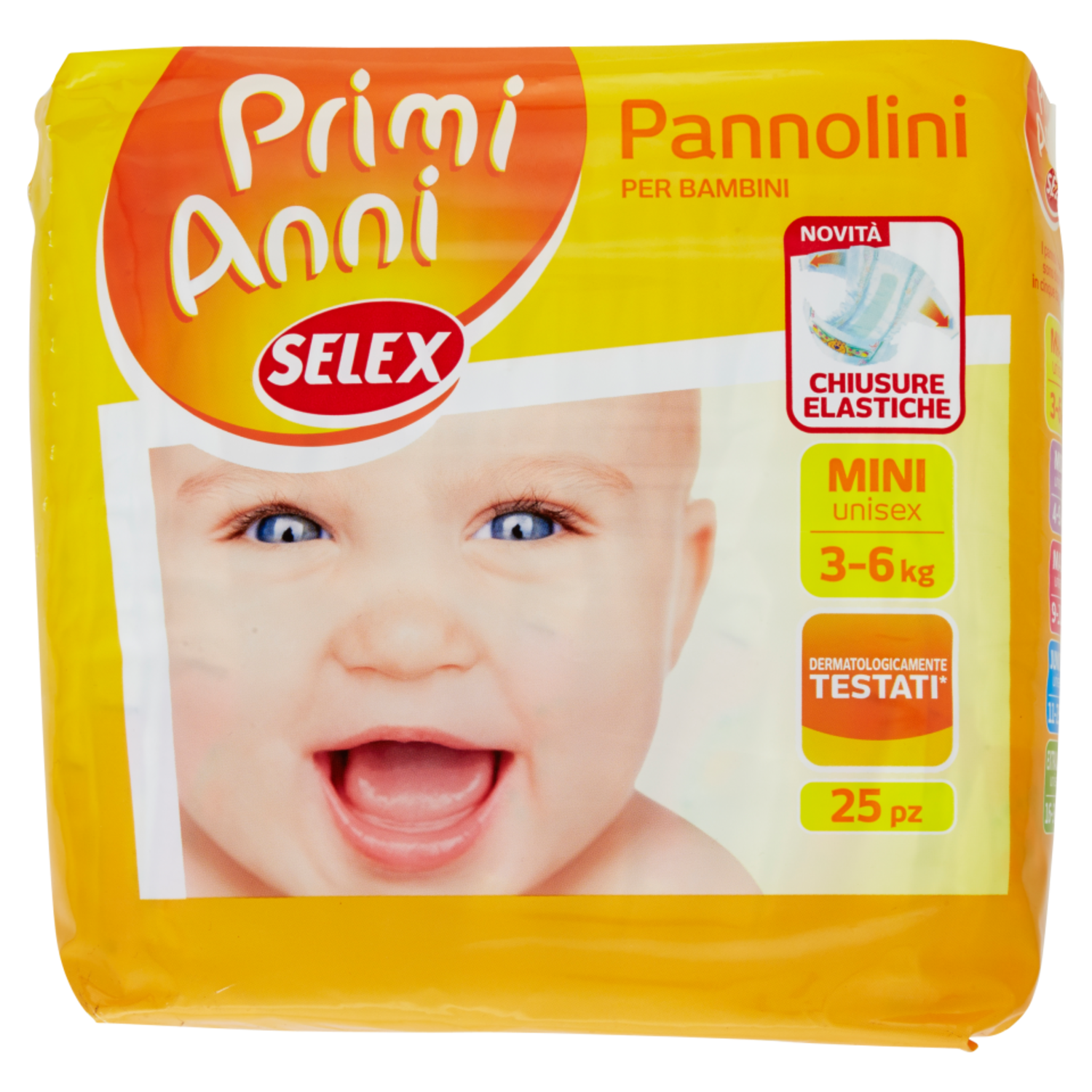 Pannolini taglia Mini 3-6 kg Selex : Recensioni